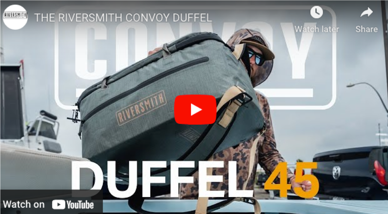 Check Out: The Convoy Duffel – Riversmith Inc